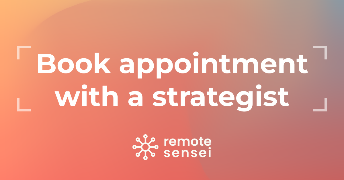 [Step 1 of 2] Registration for the strategy session after the webinar ...